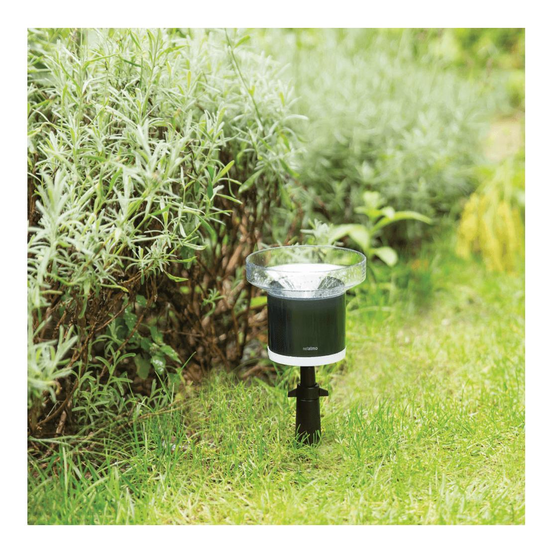 Netatmo Smart rain gauge - for the smart weather station - Black