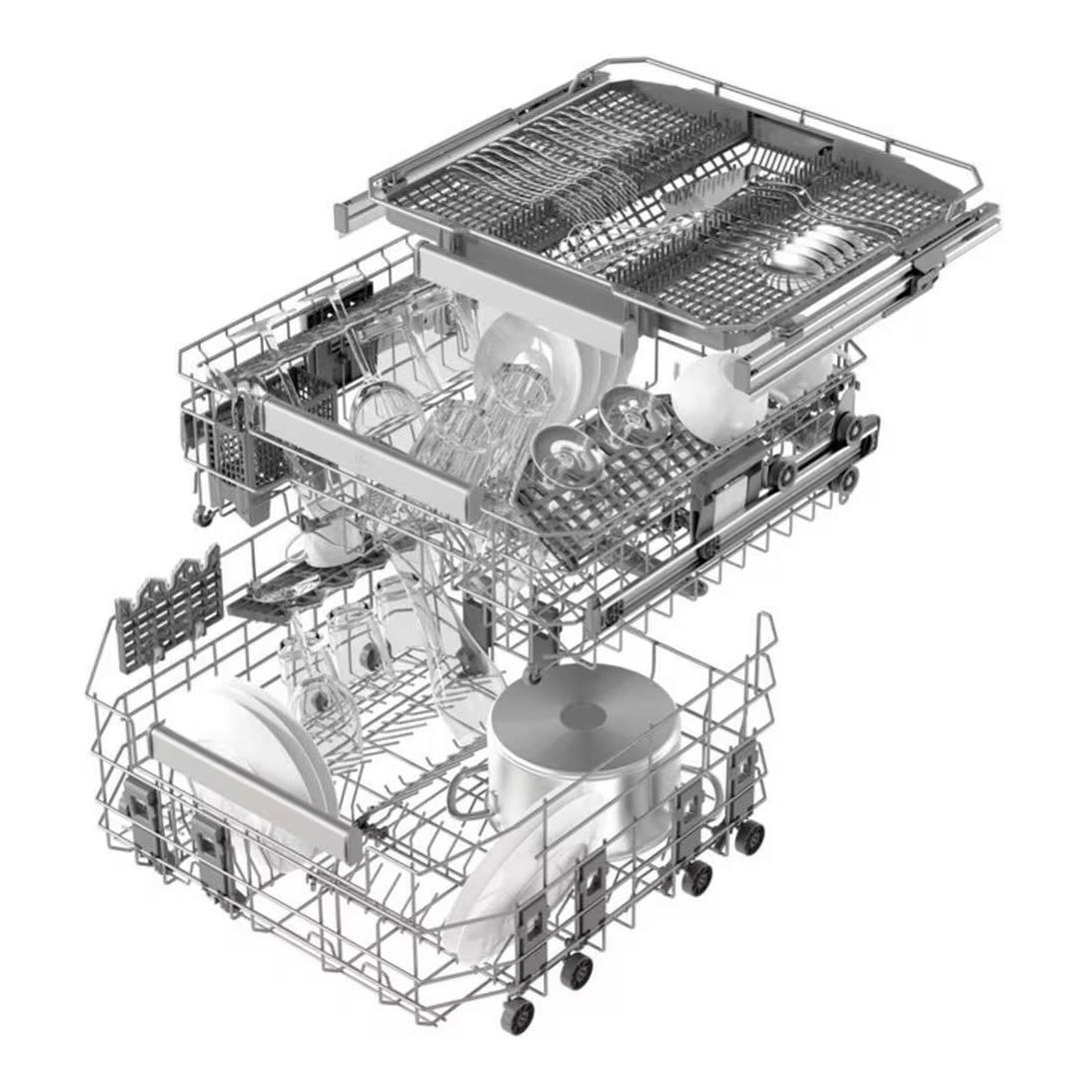 V-Zug Einbaugeschirrspüler Adora V4000 VGBC Vollintegriert - Schwarz