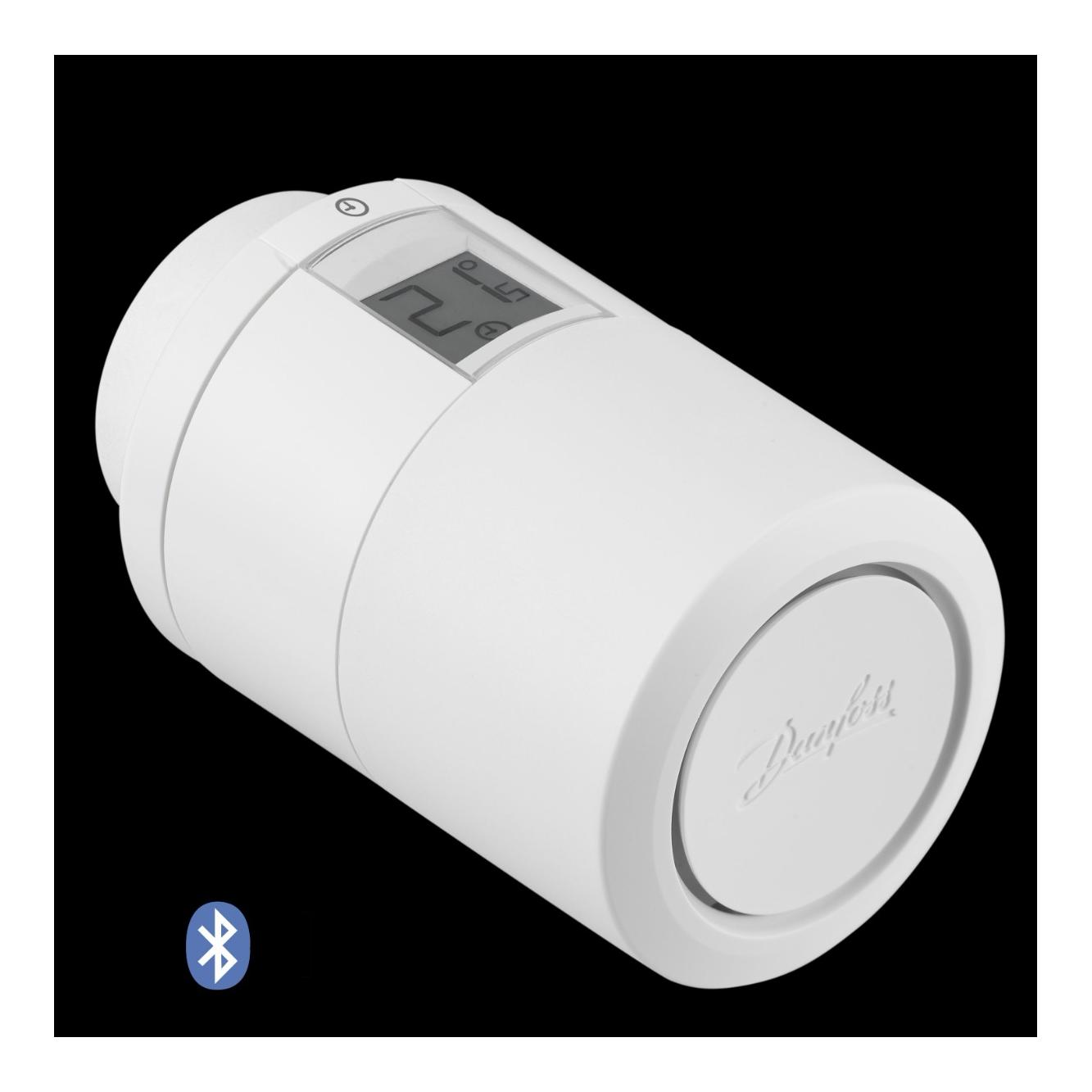 Danfoss Eco Bluetooth™ Electronic radiator thermostat, stand-alone - White